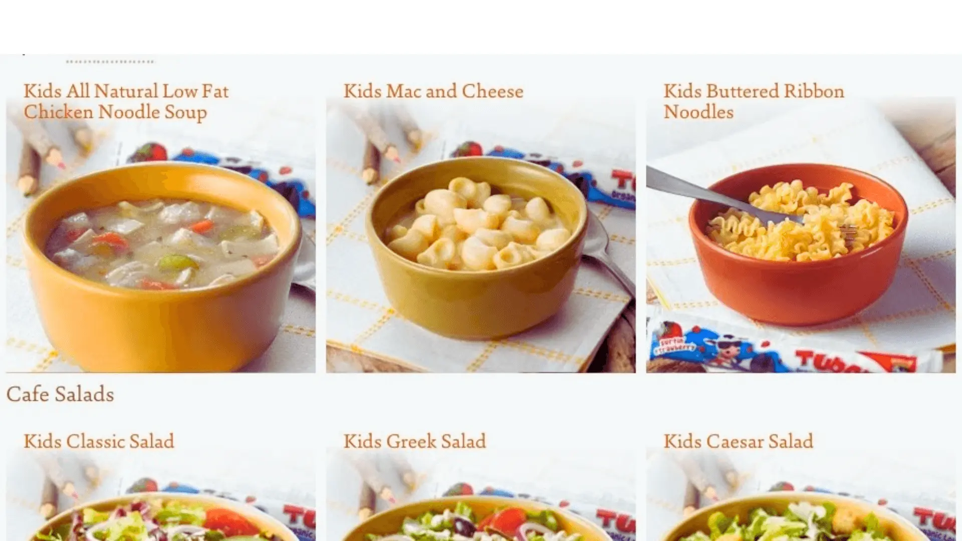Panera Kids Menu With Prices USA Updated 2025