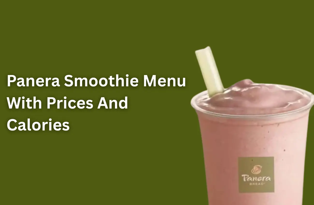 Panera Smoothie Menu With Prices And Calories March 2025